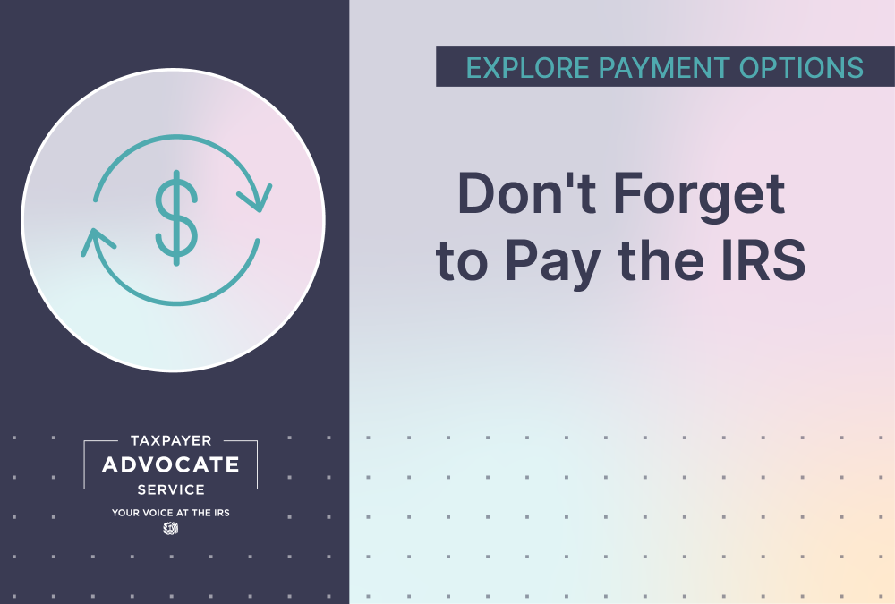 Making a Tax Payment - TAS